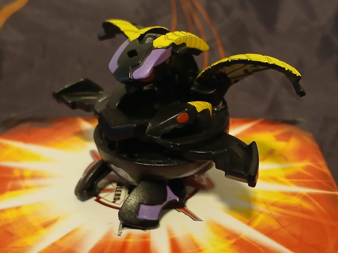 Bakugan Percival Black Darkus Rare Battle Brawlers - FREE SHIPPING - Etsy