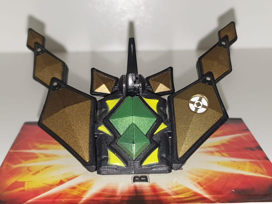 Bakugan Darkus Airkor 50g Gundalian Invaders Battle Gear RARE - Free ...
