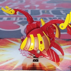 Bakugan Altair 670g Red Pyrus Rare Battle Brawlers - FREE SHIPPING - Etsy