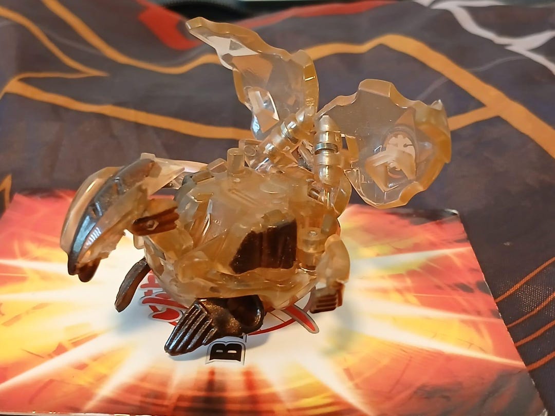 Bakugan Rubanoid Translucent Tan Subterra Gundalian Invaders DNA 800g ...