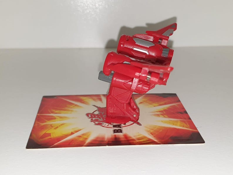 Bakugan Pyrus Jetkor Gold Silver Gundalian Invaders Battle Gear RARE ...