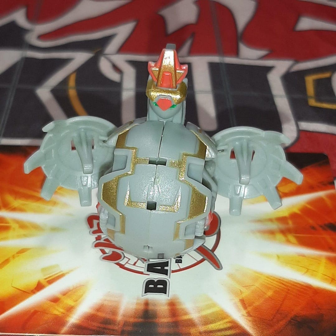 Bakugan Nemus 540g Gray Haos Rare Battle Brawlers - FREE SHIPPING - Etsy