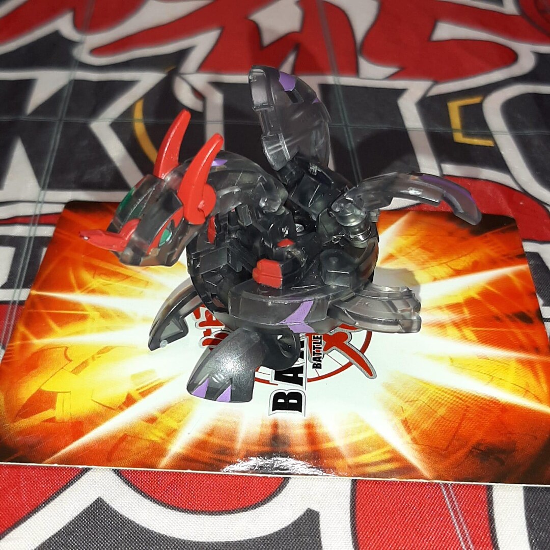 Bakugan Black Darkus TRANSLUCENT Neo Dragonoid 510 New Vestroia - Fast ...