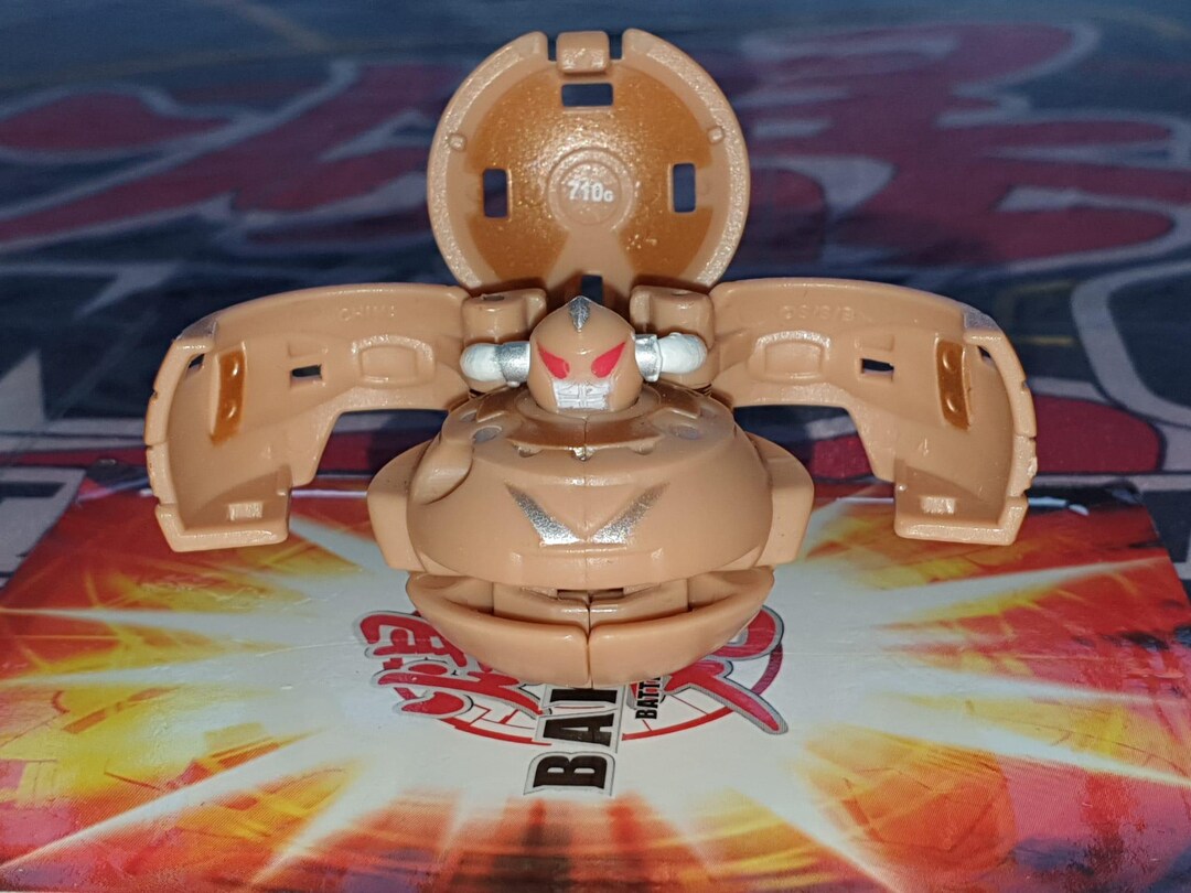 Bakugan Shadow Vulcan 550g Tan Subterra Rare Battle Brawlers - FREE ...