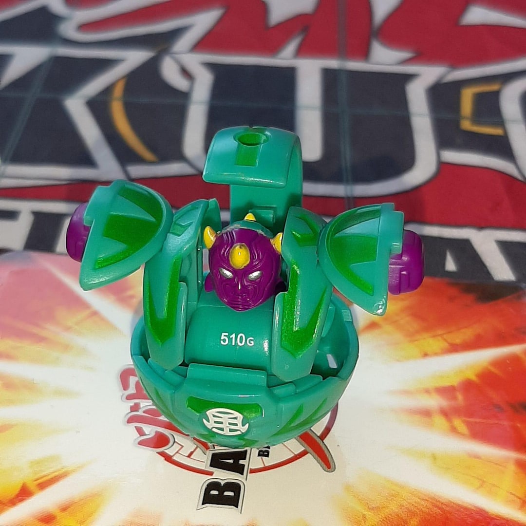 Bakugan Warius 510g Green Ventus BATTLE BRAWLERS Rare - Fast SHIPPING ...