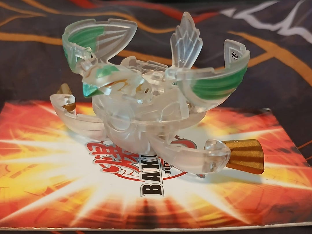 Bakugan Crystal Clear Cosmic Ingram Battle Brawlers New Vestroia 660G ...