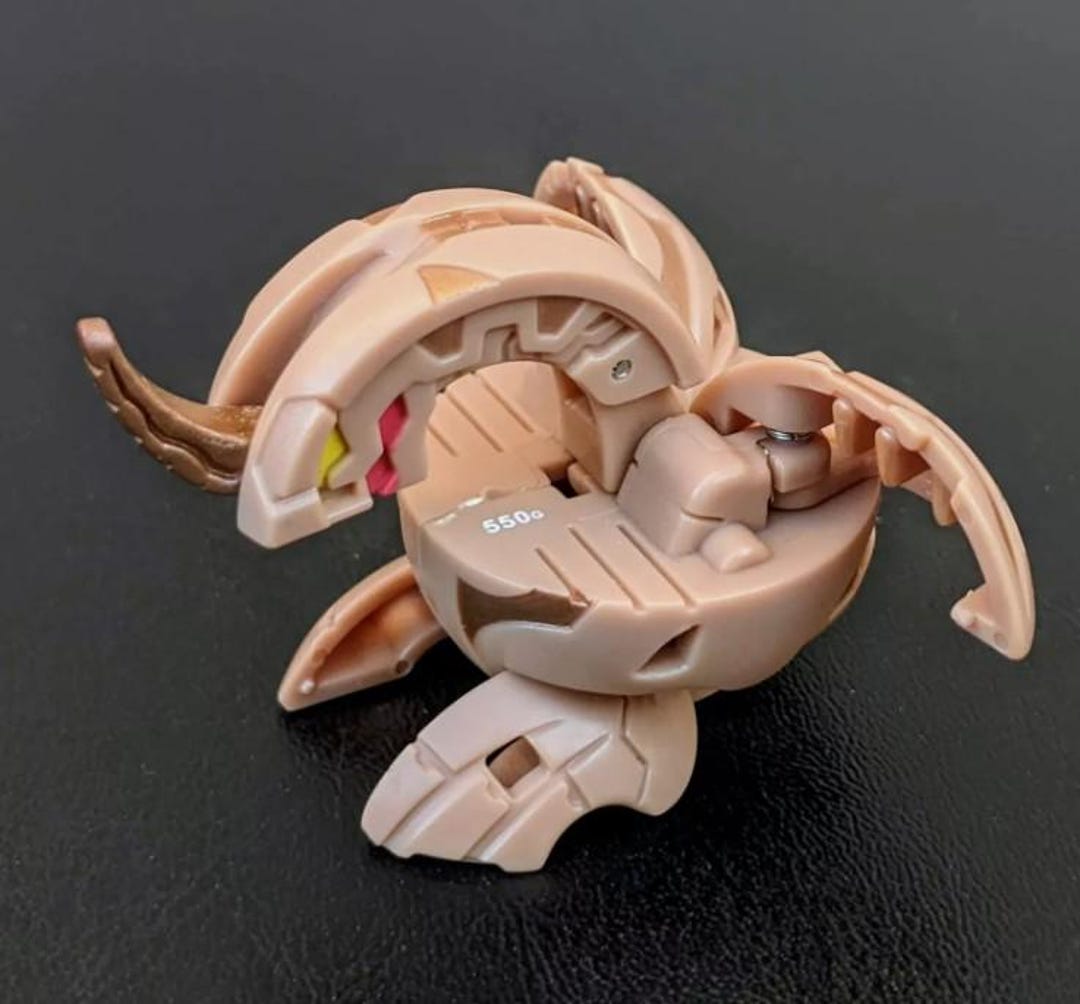 Bakugan Battle Brawlers Tan Subterra Dragonoid 480g RARE - FREE ...