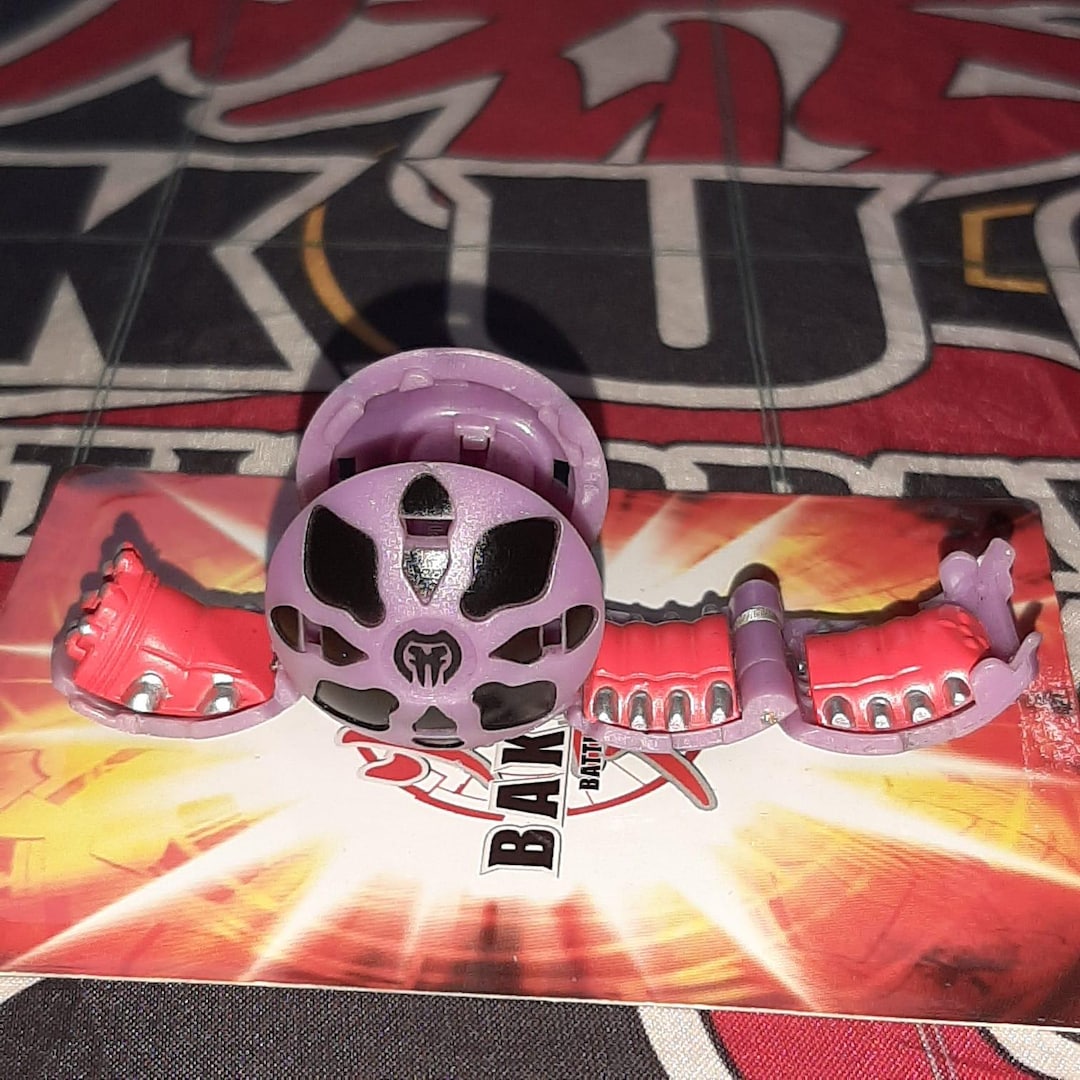Bakugan Battle Brawlers Pink Darkus Bakuflip Wormquake 390G Fast ...