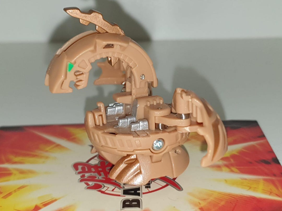Bakugan Naga 620g Tan Subterra BATTLE BRAWLERS Rare - Free SHIPPING - Etsy