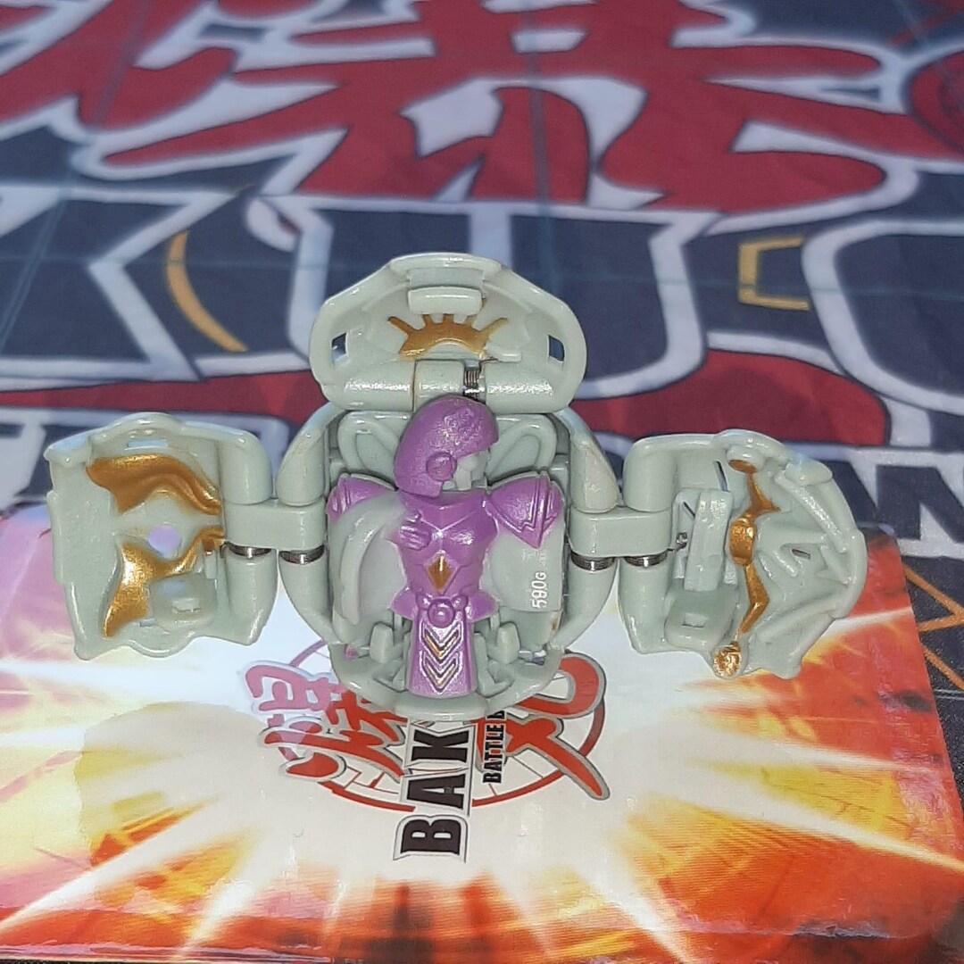 Bakugan Lars Lion Gray Haos Battle Brawlers 590g RARE - Fast Shipping ...