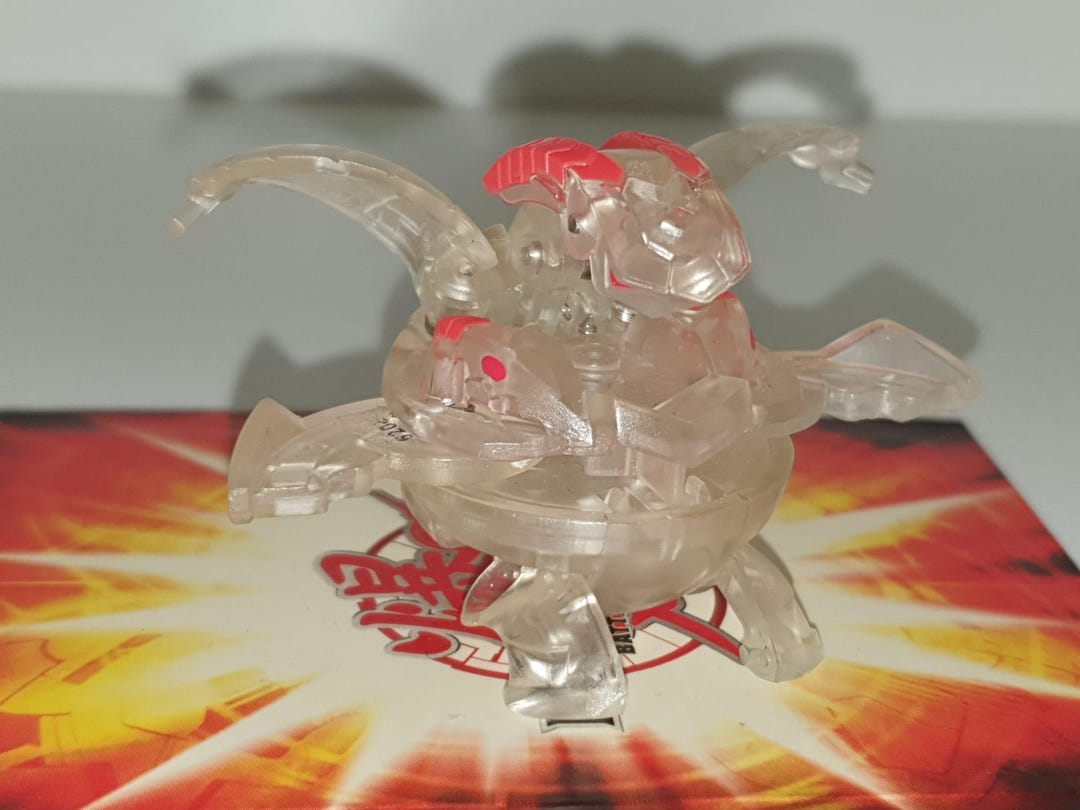 Bakugan Battle Brawlers New Vestroia Crystal Clear PERCIVAL 620g - RARE ...