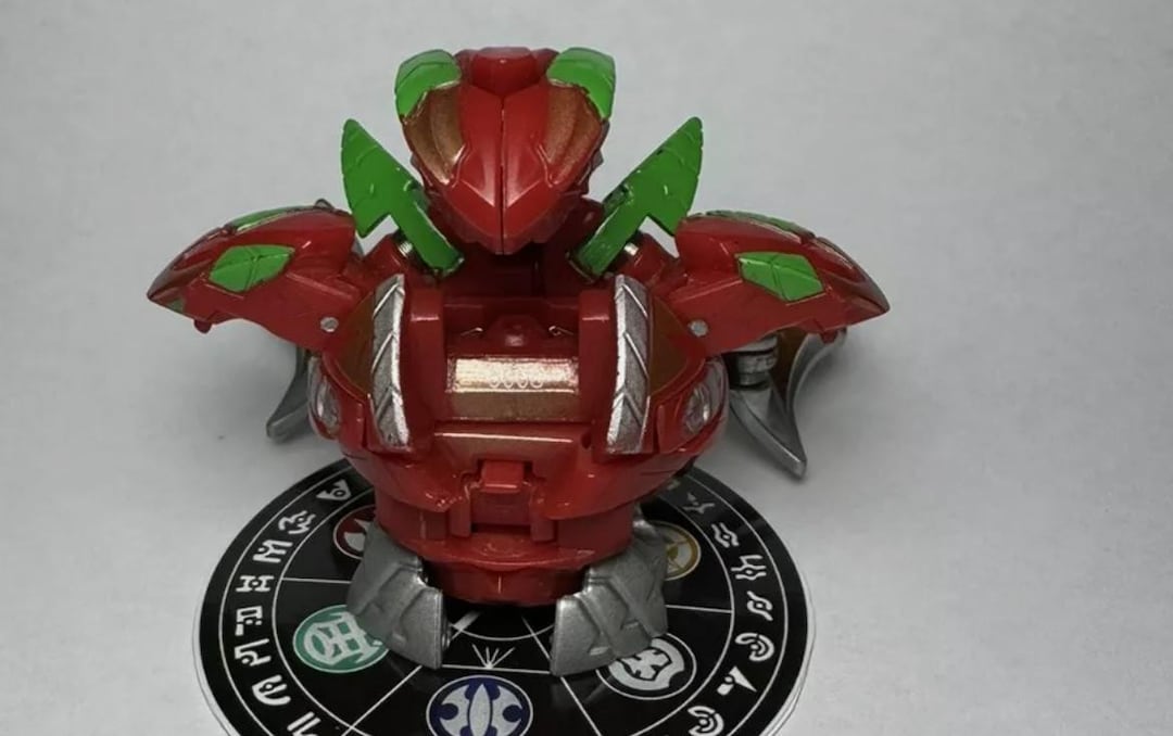 Bakugan New Vestroia Pyrus Knight Percival 500g MG Japan Import - Fast ...