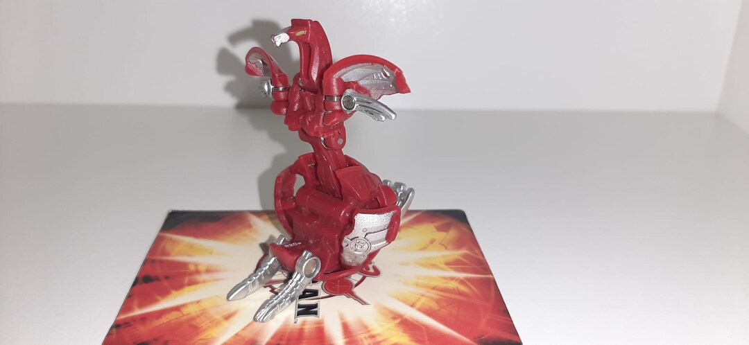 Bakugan Battle Brawlers Mechtanium Surge Red Pyus Spyron 820G Free ...
