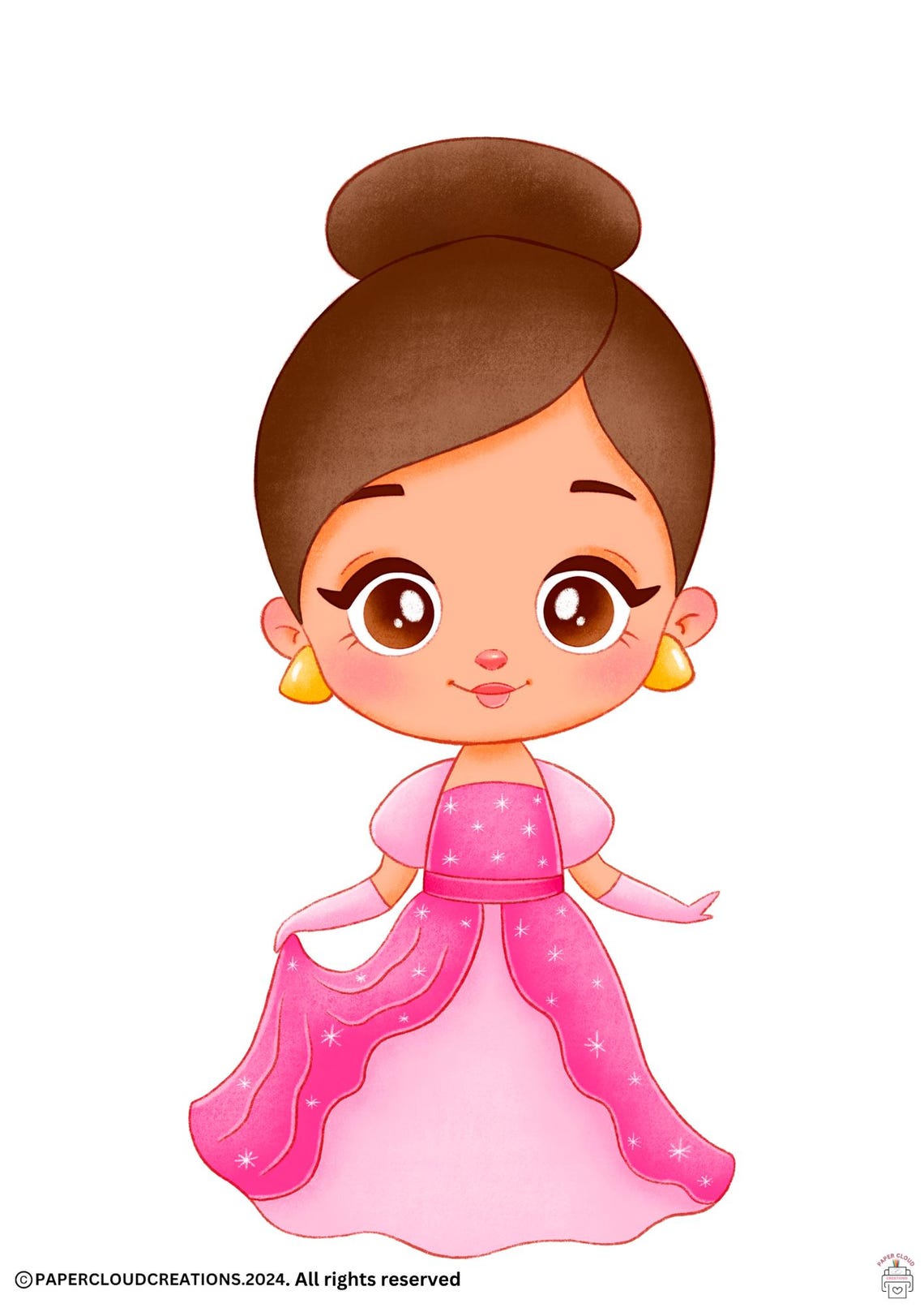 Pin the Crown on the Princess Printable Game | Birthday Party Activity ...