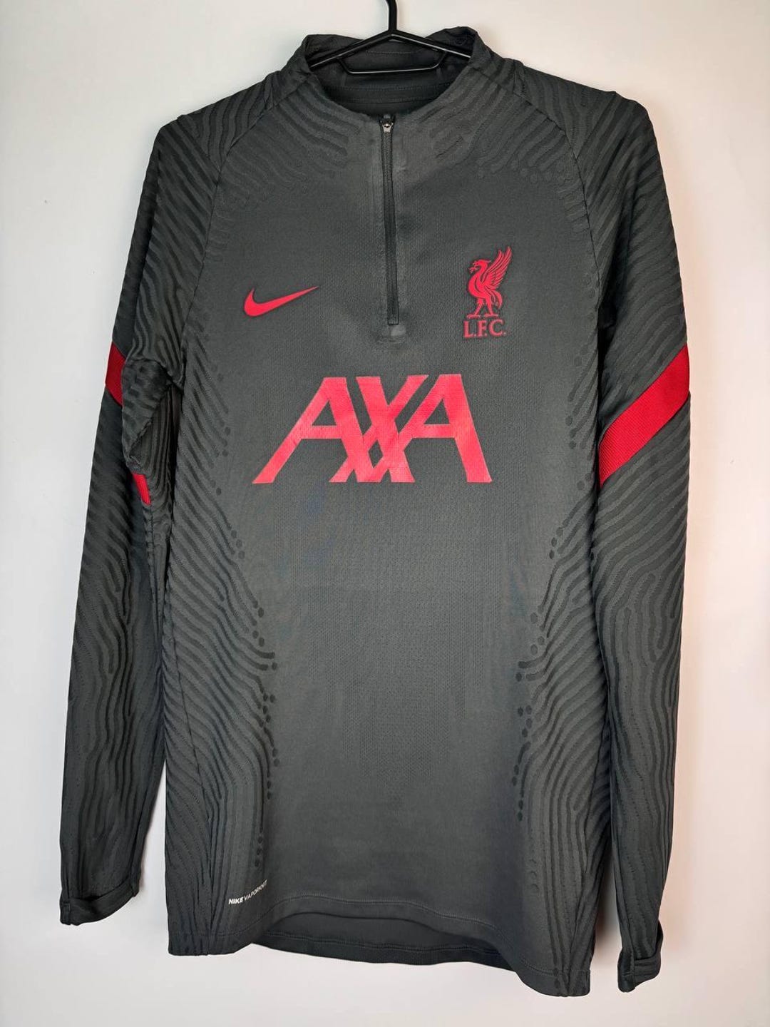 Nike Liverpool FC Vaporknit Strike 1/4 Zip Top Mens S CZ2709-060 Soccer ...