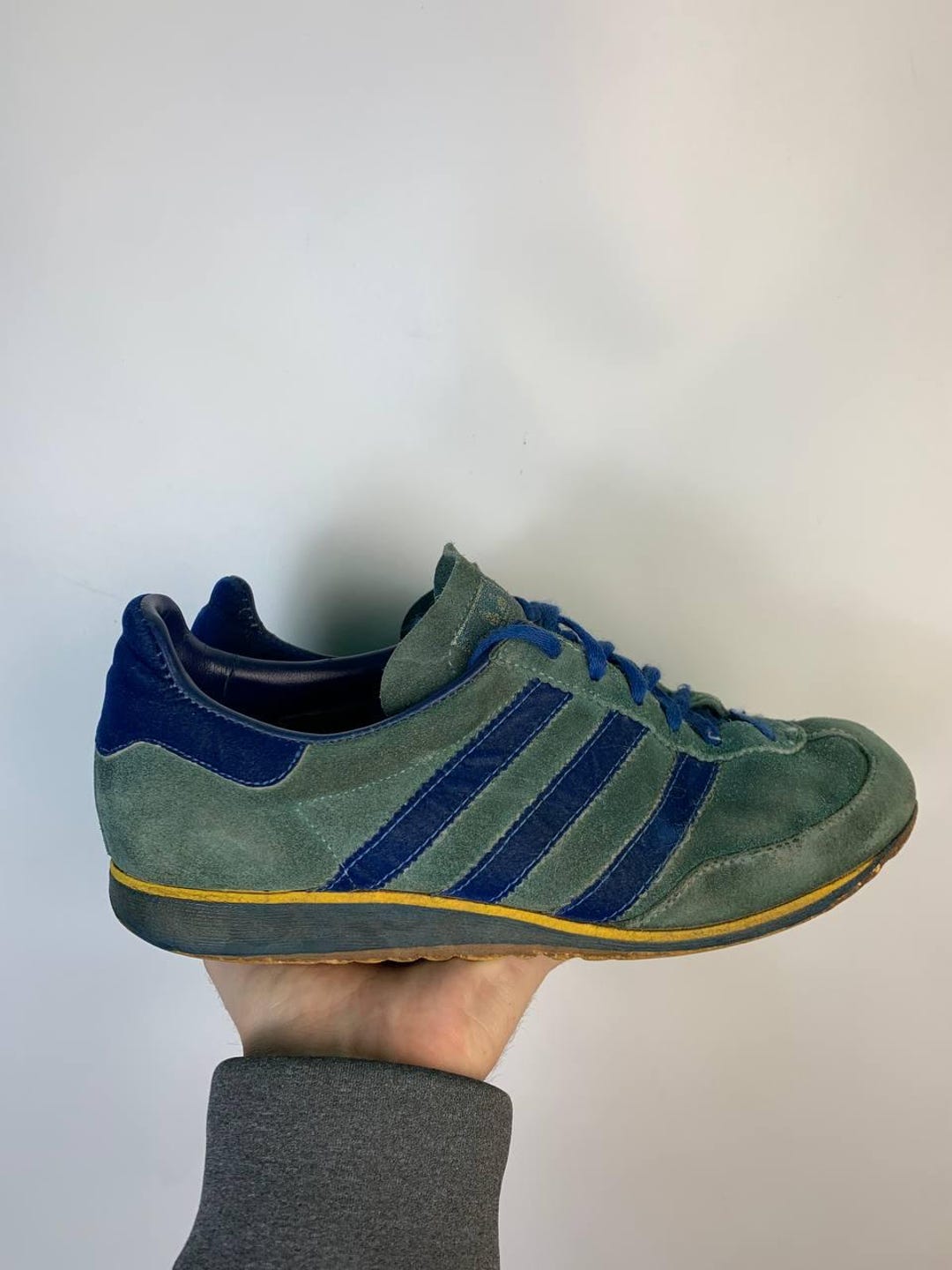 Adidas Jeans Sneakers Authentic Retro Athletic Shoes 90's - Etsy