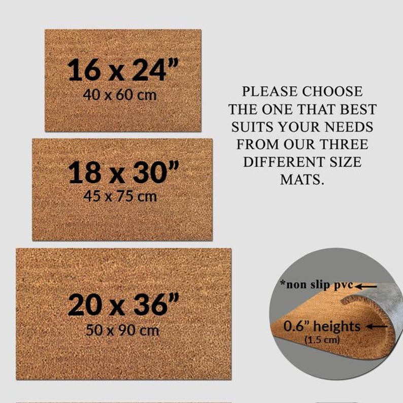 Christmas Tree Doormat | Christmas Gift | Welcome Mat | New Home Gift ...