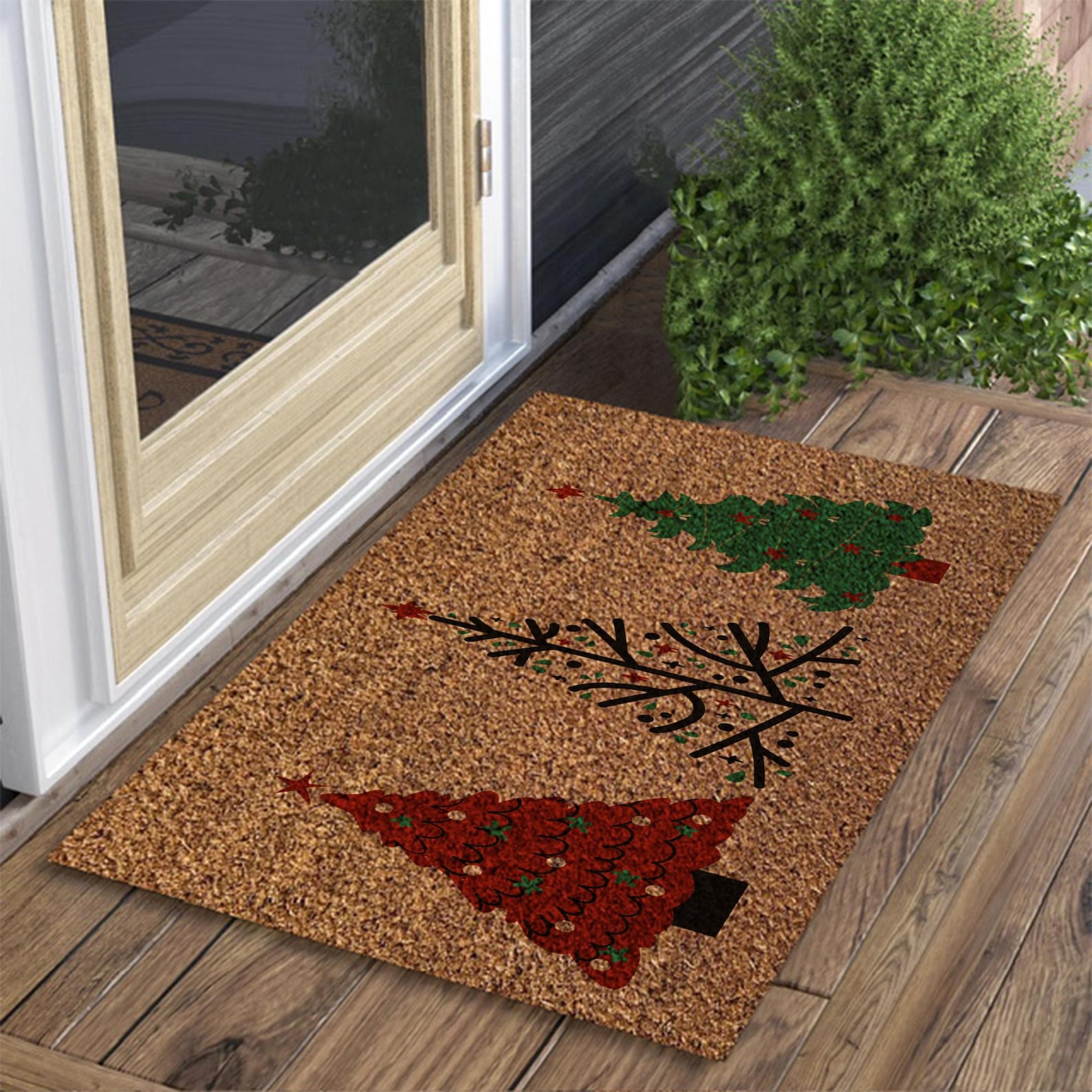 Christmas Tree Doormat | Christmas Gift | Welcome Mat | New Home Gift ...