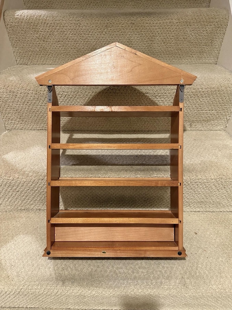 Lenox Spice Village Set Porcelain House 24 Jars With Wooden Rack 1989 ...