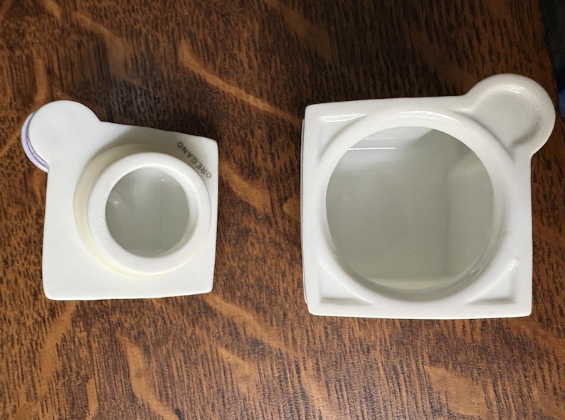 Lenox Spice Village Set Porcelain House 24 Jars With Wooden Rack 1989 ...