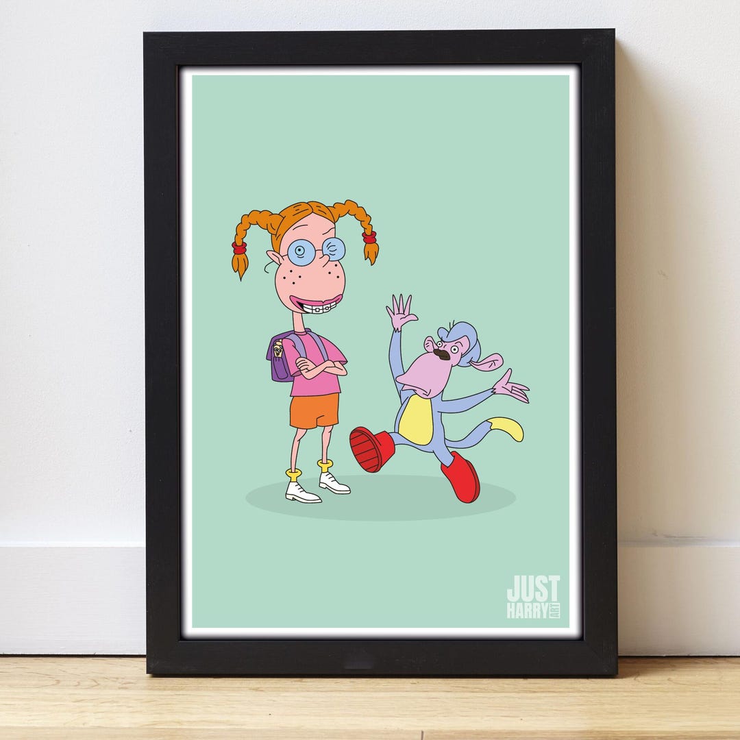 Dora the Explorer X the Wild Thornberrys A5 Print - Etsy