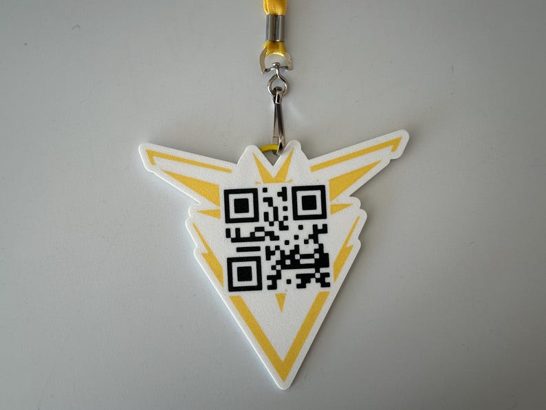 Trainer Code Badge and Team Lanyard - Pocket Monsters GO Game - Custom ...