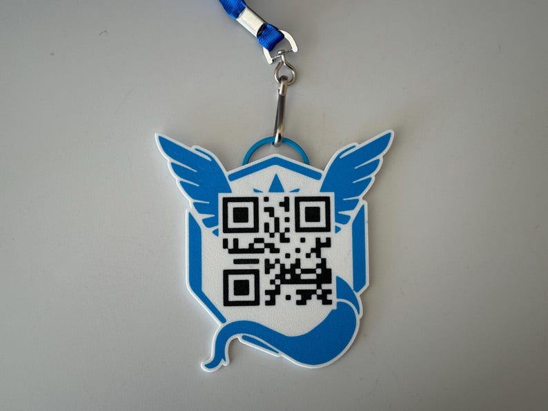 Trainer Code Badge and Team Lanyard - Pocket Monsters GO Game - Custom ...