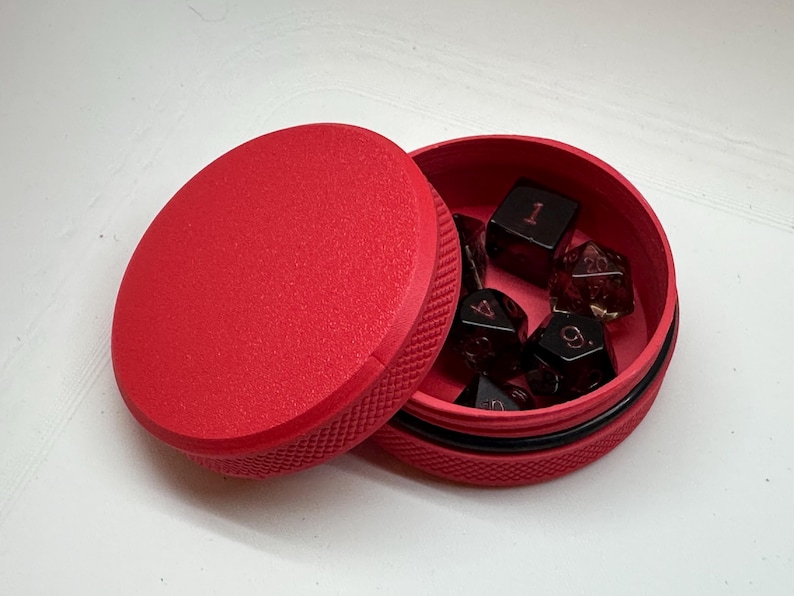 Dice Tin 3-pack: Tin of Holding - Storage Container With O-ring Seal ...