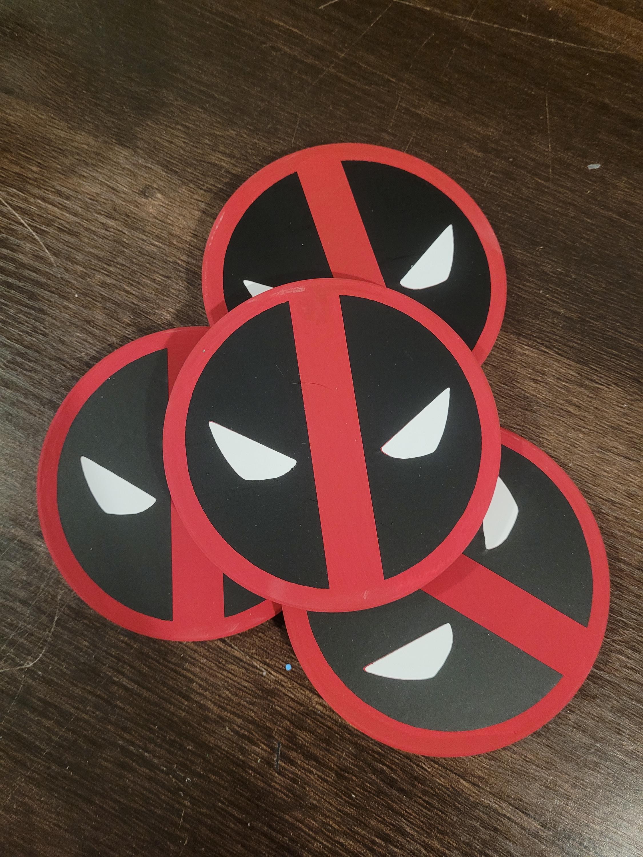 Deadpool Coasters Hilarious Humor Funny Gifts Decor Gifts Holiday for ...