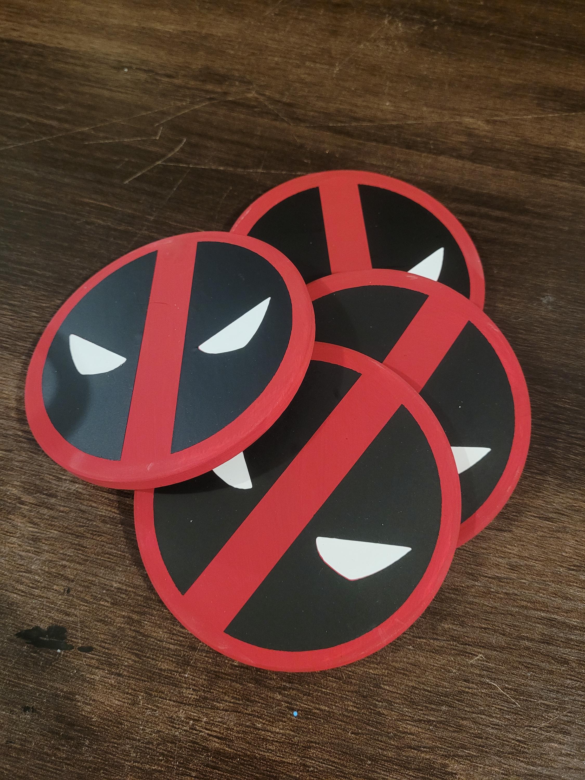 Deadpool Coasters Hilarious Humor Funny Gifts Decor Gifts Holiday for ...