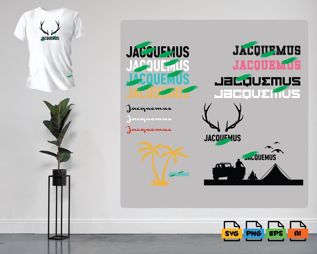JACQUEMUS SVG and PNG Files - Etsy