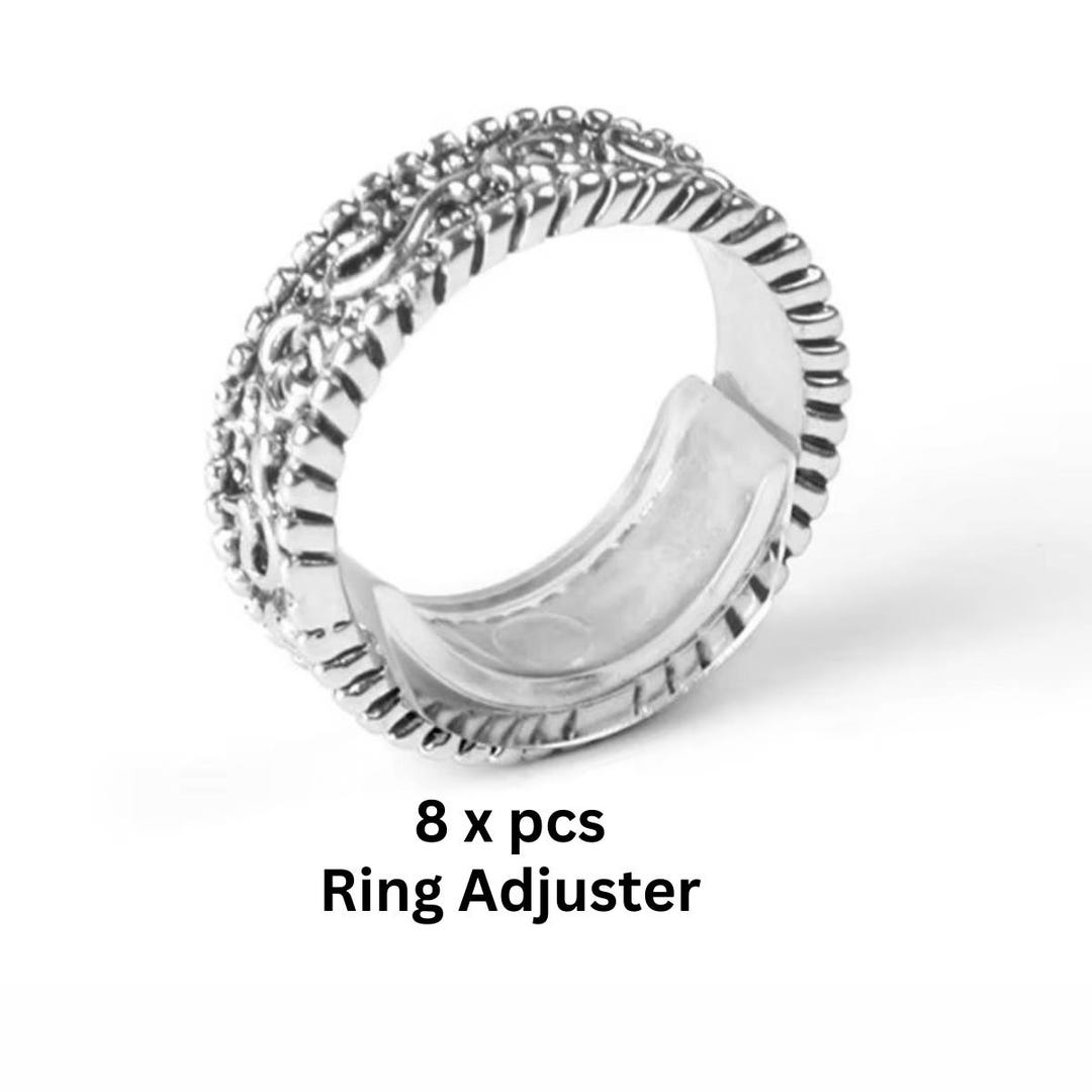 8 X Pcs Ring Size Adjuster | Adjustment Set | Adjuster for Loose Rings ...