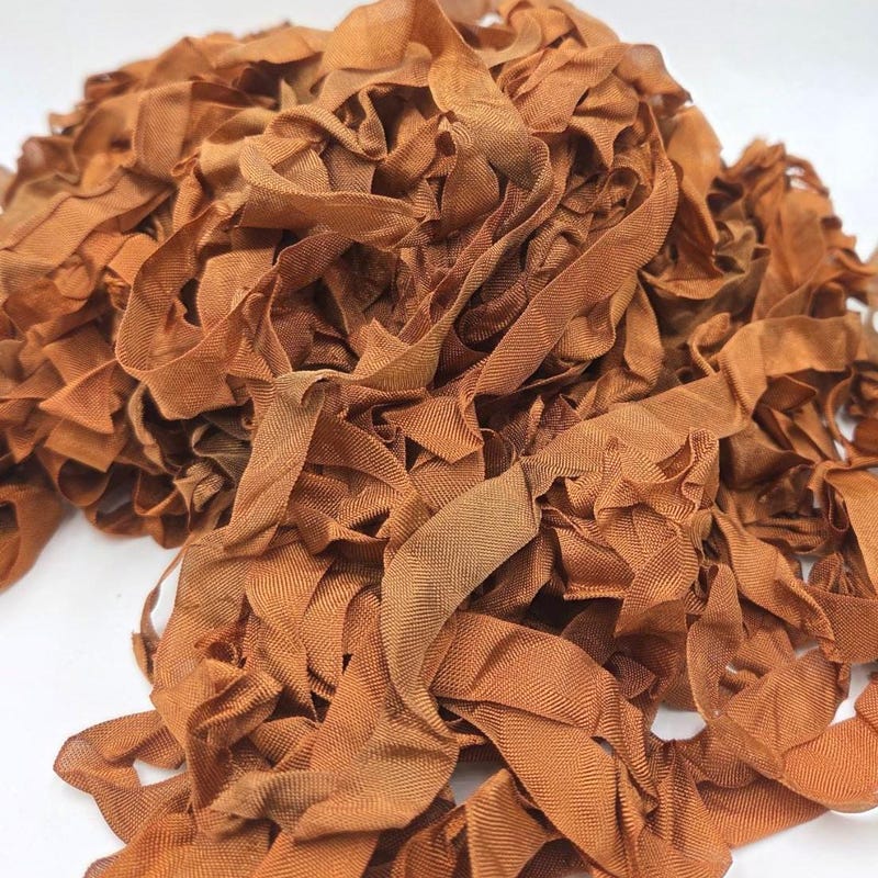 Brown Hair Dyed Orange - Etsy
