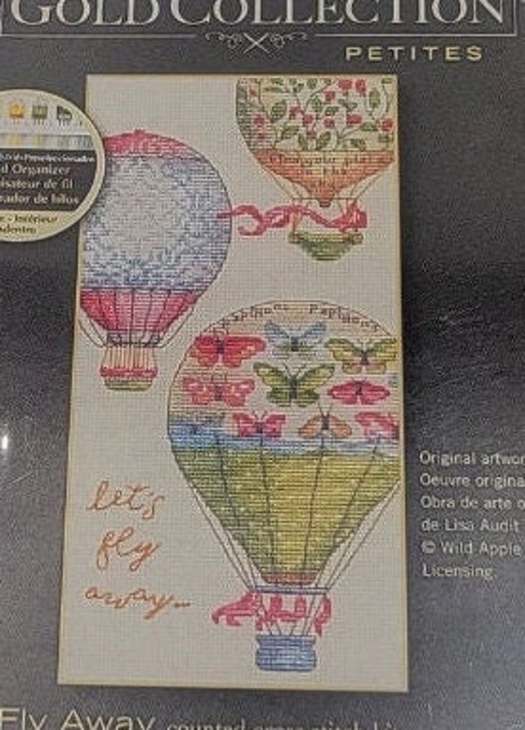 Dimensions Gold Collection "let's Fly Away" Petite 18ct Counted Cross ...