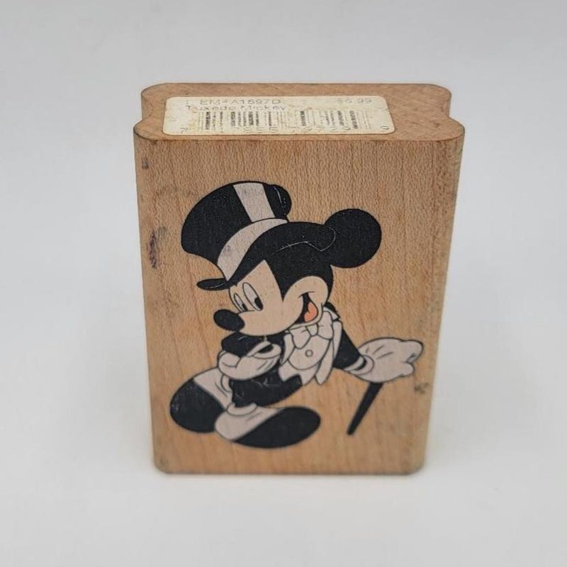 Mouse Rubber Stamp - Etsy
