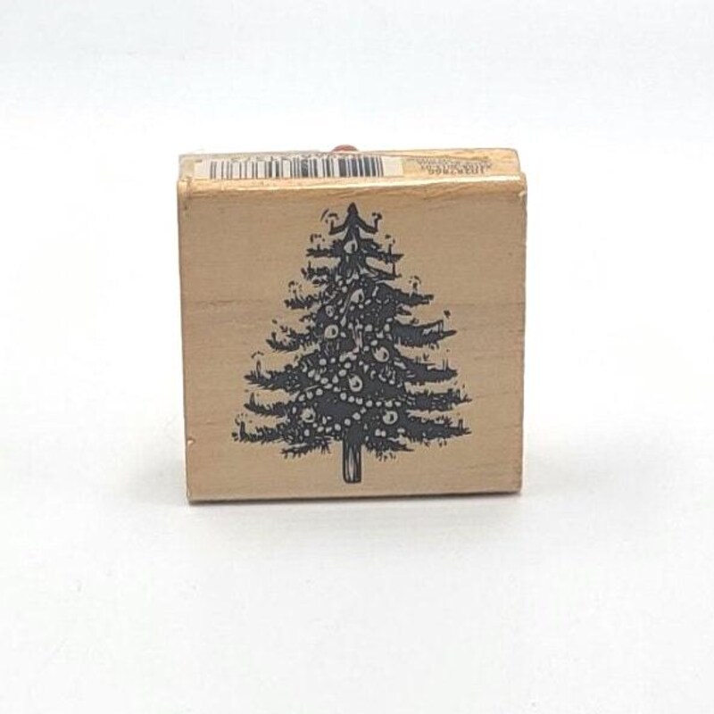 Tree Rubber Stamp - Etsy