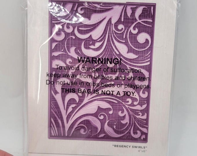 Gemini 3D Embossing Folder Regency Swirls - Etsy