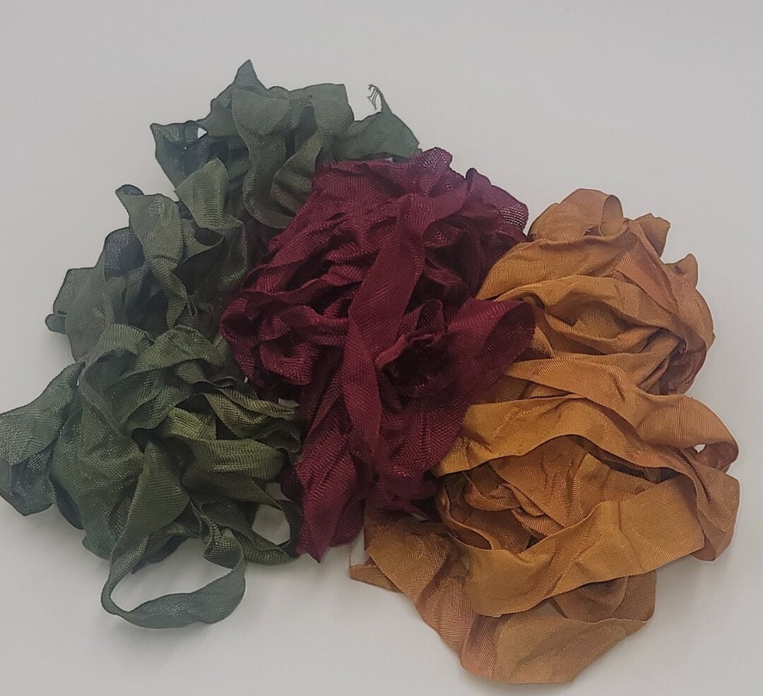 Heritage Holiday Collection Set of Three Shabby Chic RIBBON - Etsy