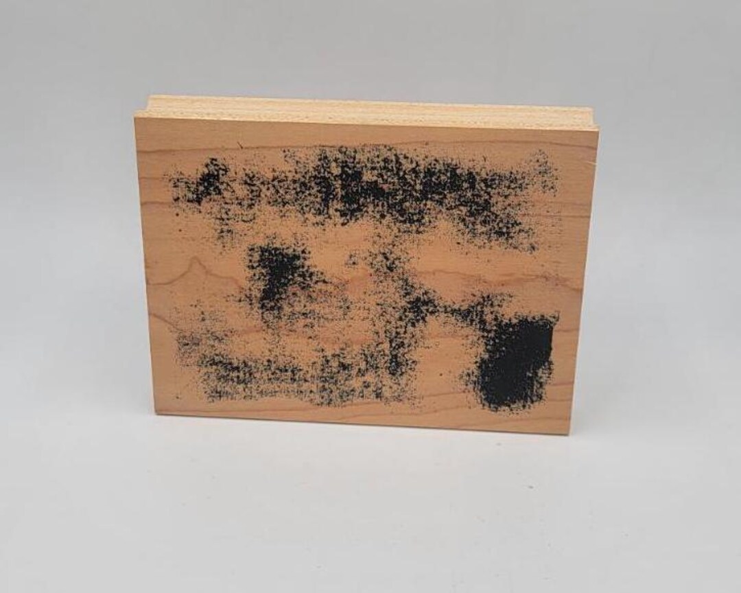 Distressed Splatter Rubber Stamp Background - Etsy