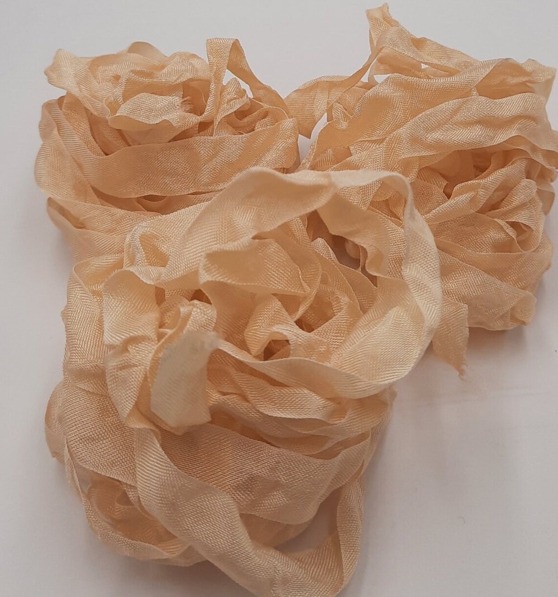 Vanilla Cream Shabby Chic Vintage Rustic RIBBON Crinkled Style - Etsy