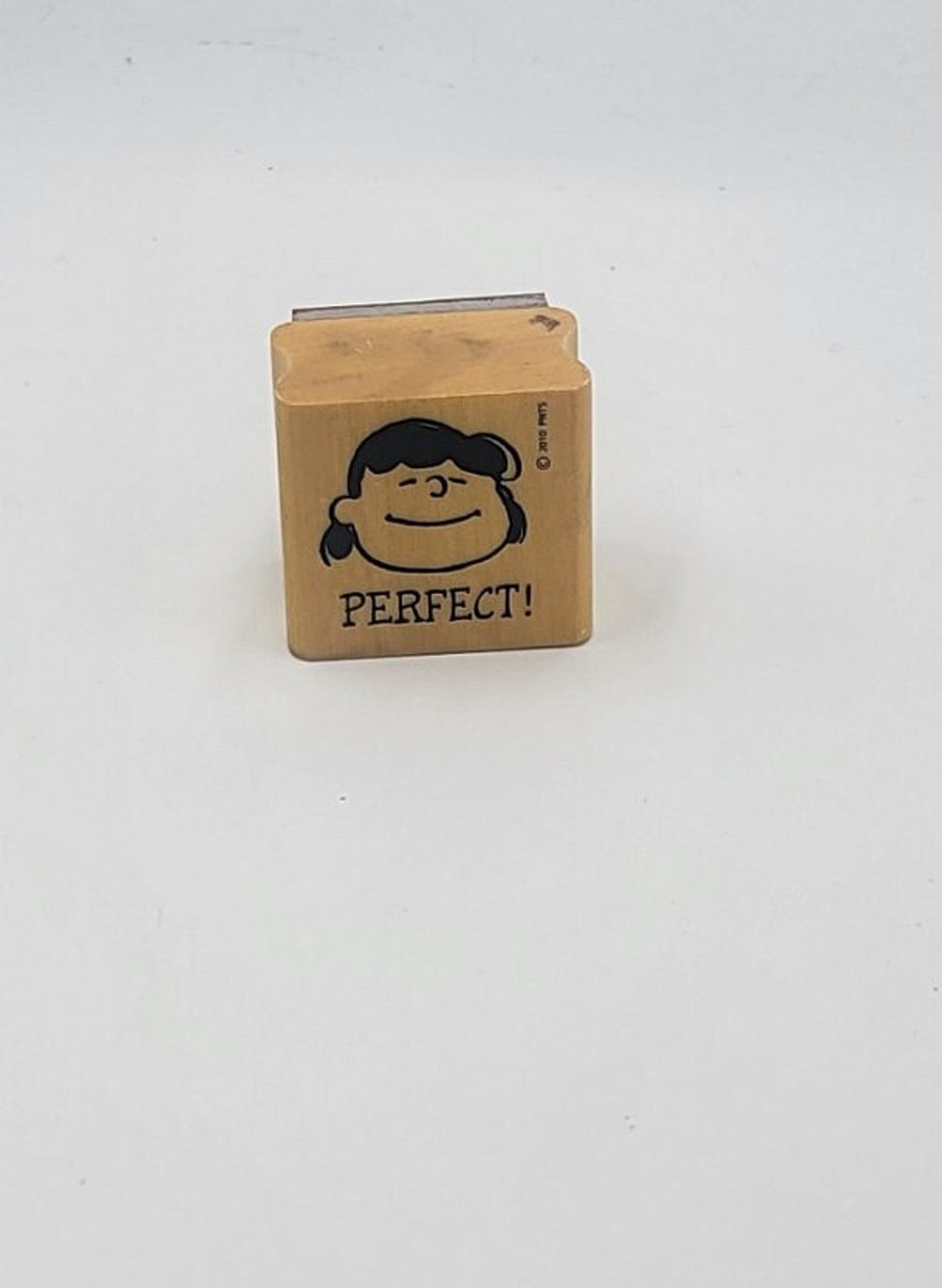 Peanuts Lucy Face Perfect Rubber Stamp Rare Cartoon Character - Etsy