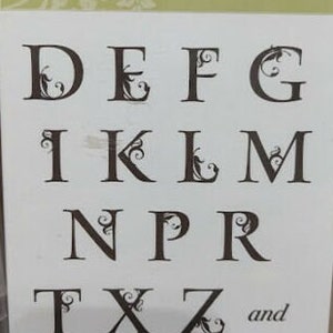 Stampin up Lovely Letters Set 1 and 2 With 30 Unmounted Rubber Stamps ...