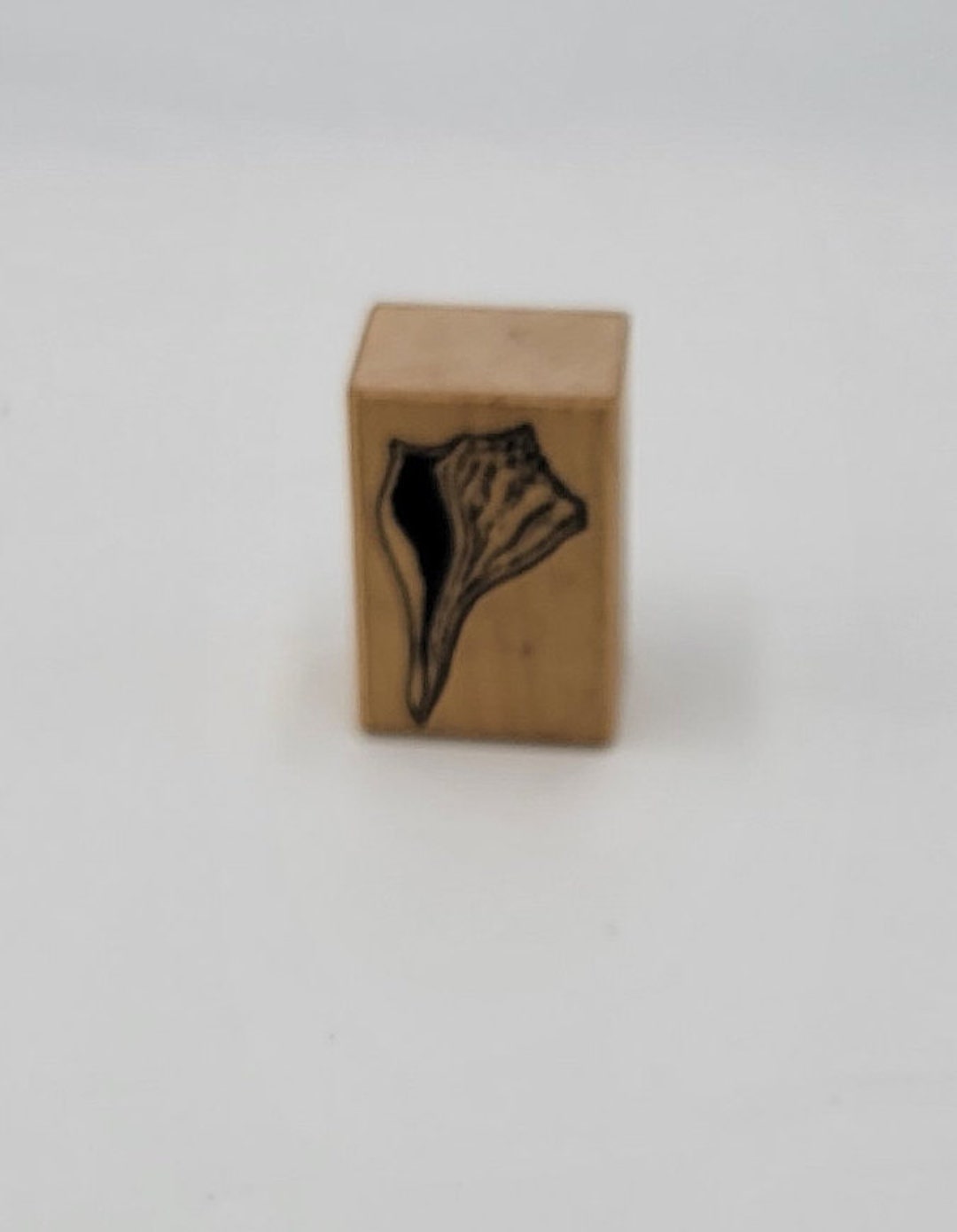 Small Conch Shell Seashell Rubber Stamp Ocean Wildlife Sea - Etsy
