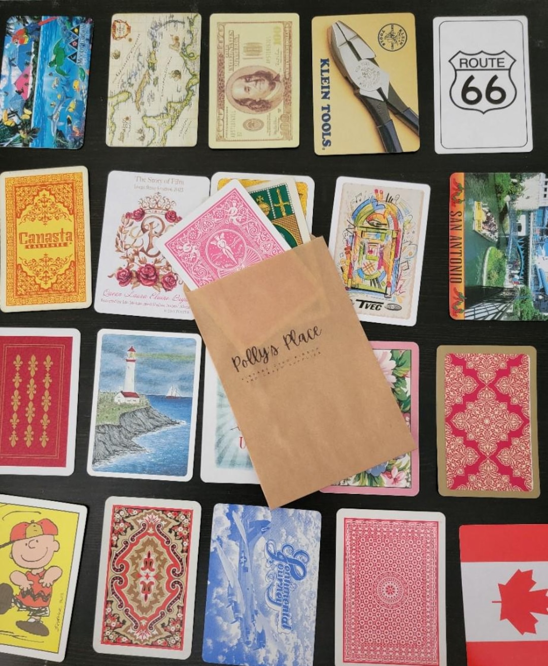 30-piece Unique Playing Cards Authentic Vintage Artistry Swap Art ...