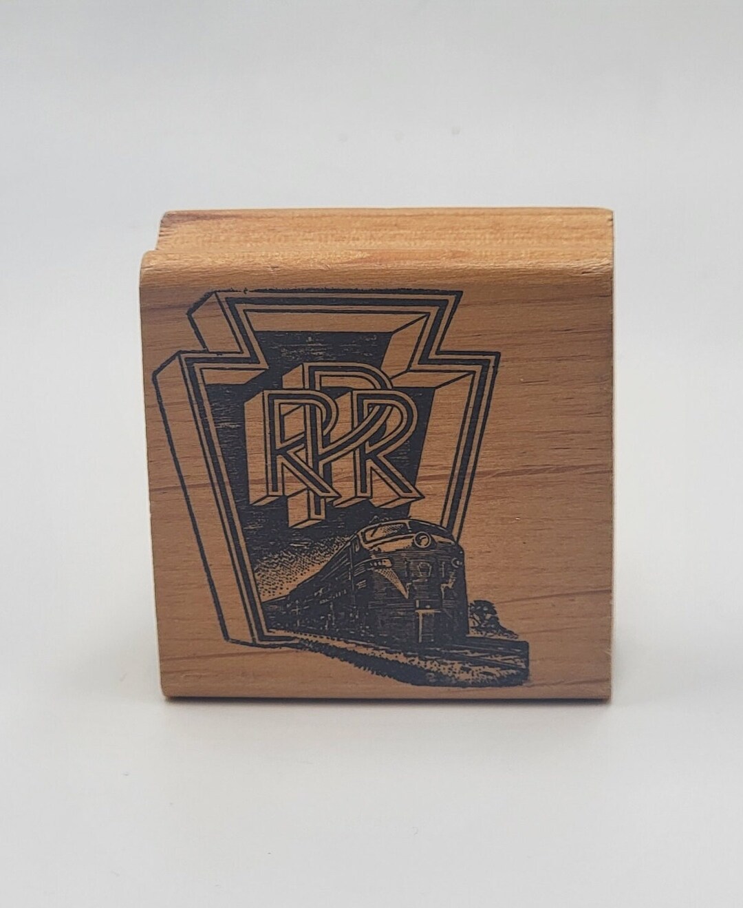 Vintage RPR Pennsylvania Railroad Logo Transportation Locomotive Train ...