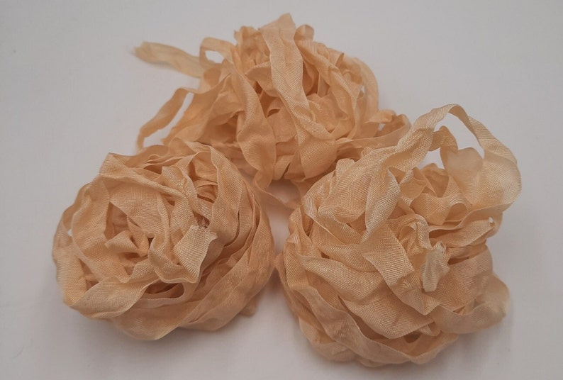 Vanilla Cream Shabby Chic Vintage Rustic RIBBON Crinkled Style - Etsy