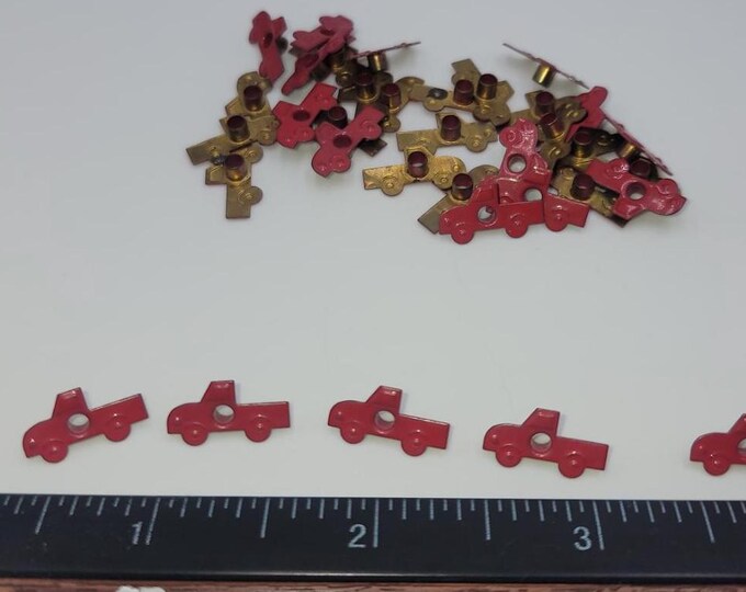 35 Red Truck Eyelets Scrapbooking Journaling Embellishment Christmas ...