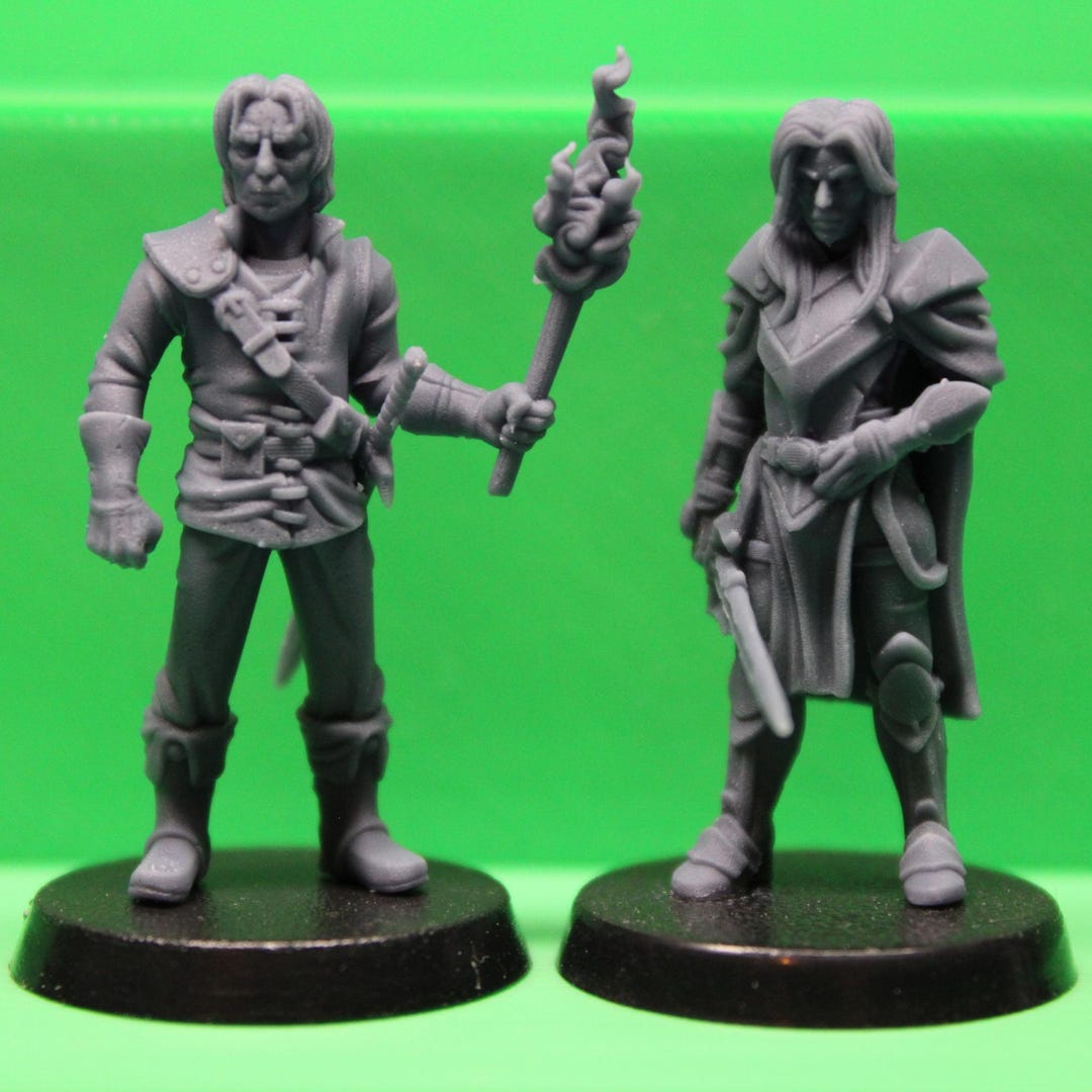 Ireena Kolyana & Ismark : NPC Character Pack Dungeons and Dragons Mini ...