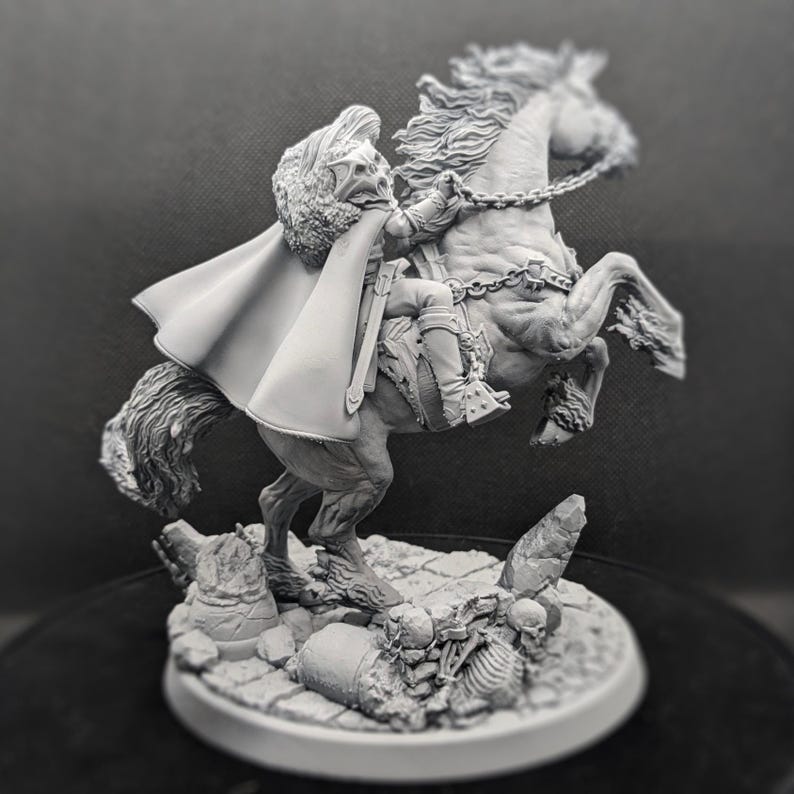 Vampire Lord Mounted, Strahd Von Zarovich Dnd, Pathfinder, Frostgrave ...