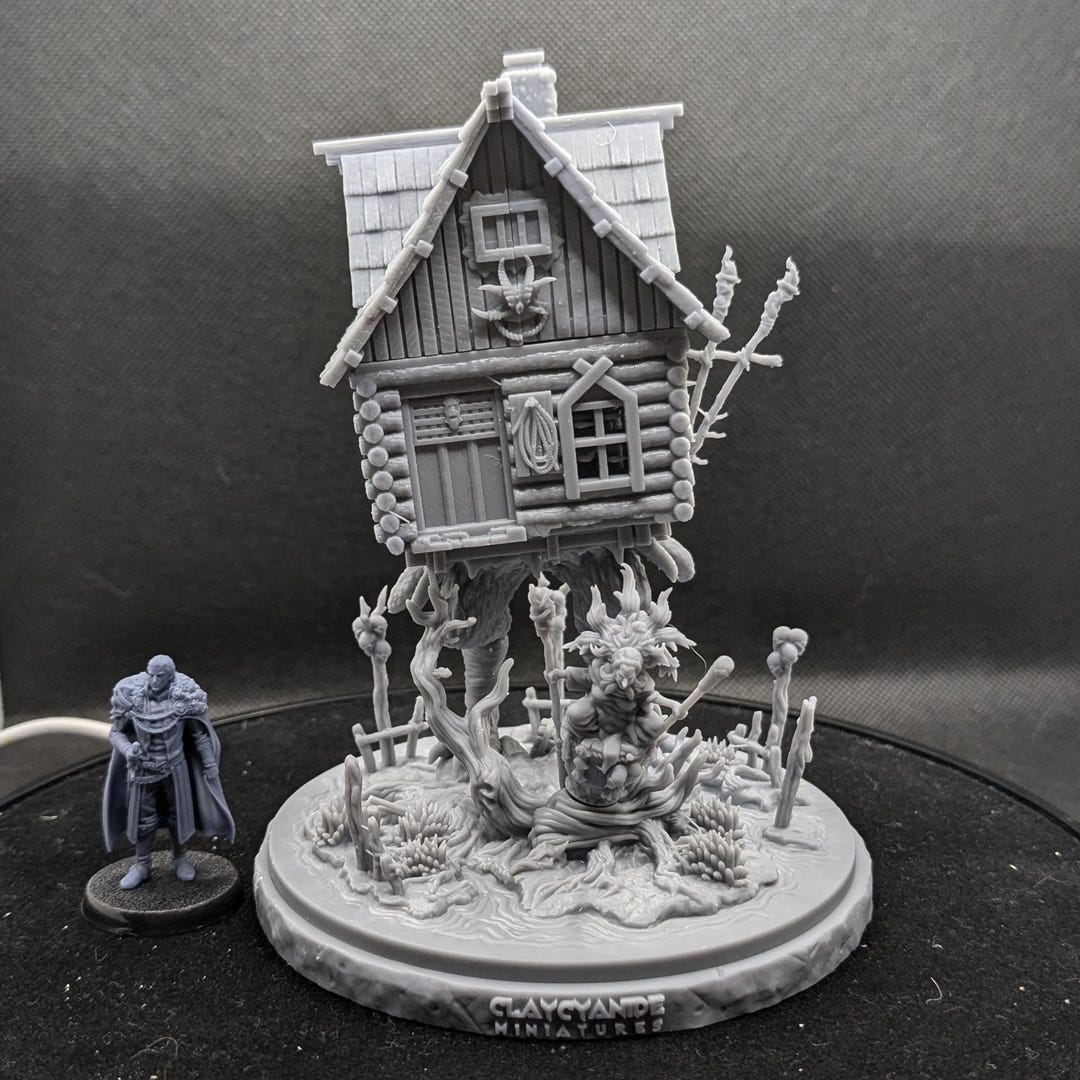 Chicken Legged Hut, Hag, Baba Yaga Walking Hut, Barovian Witch, Curse ...